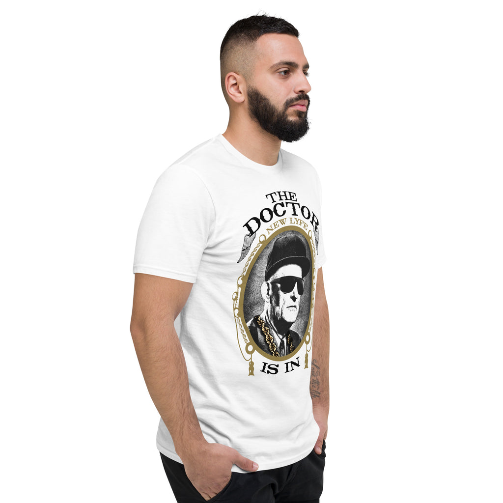 The Doc Is In Tee Shirt - Dr. Bob Tribute